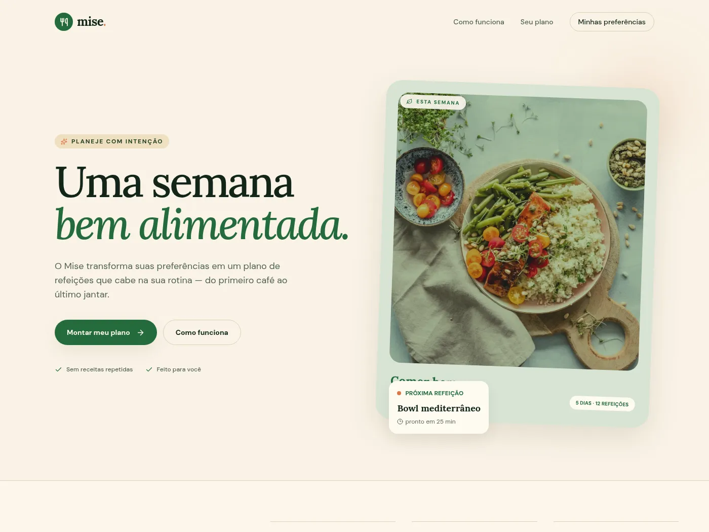 AI Meal Prep Planner