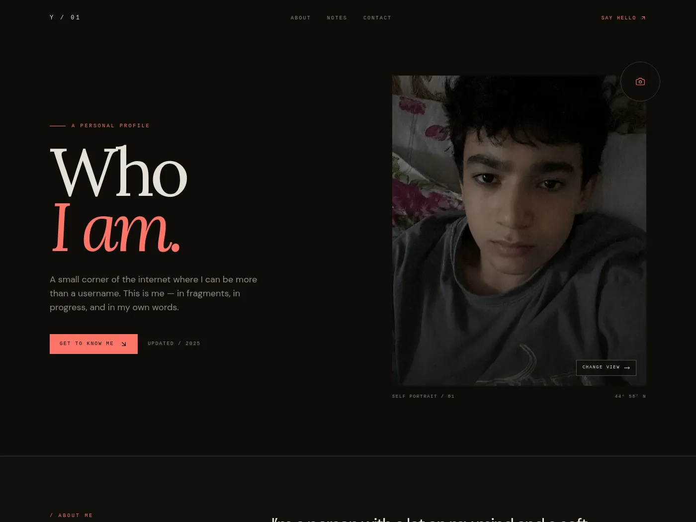 Who I Am Profile