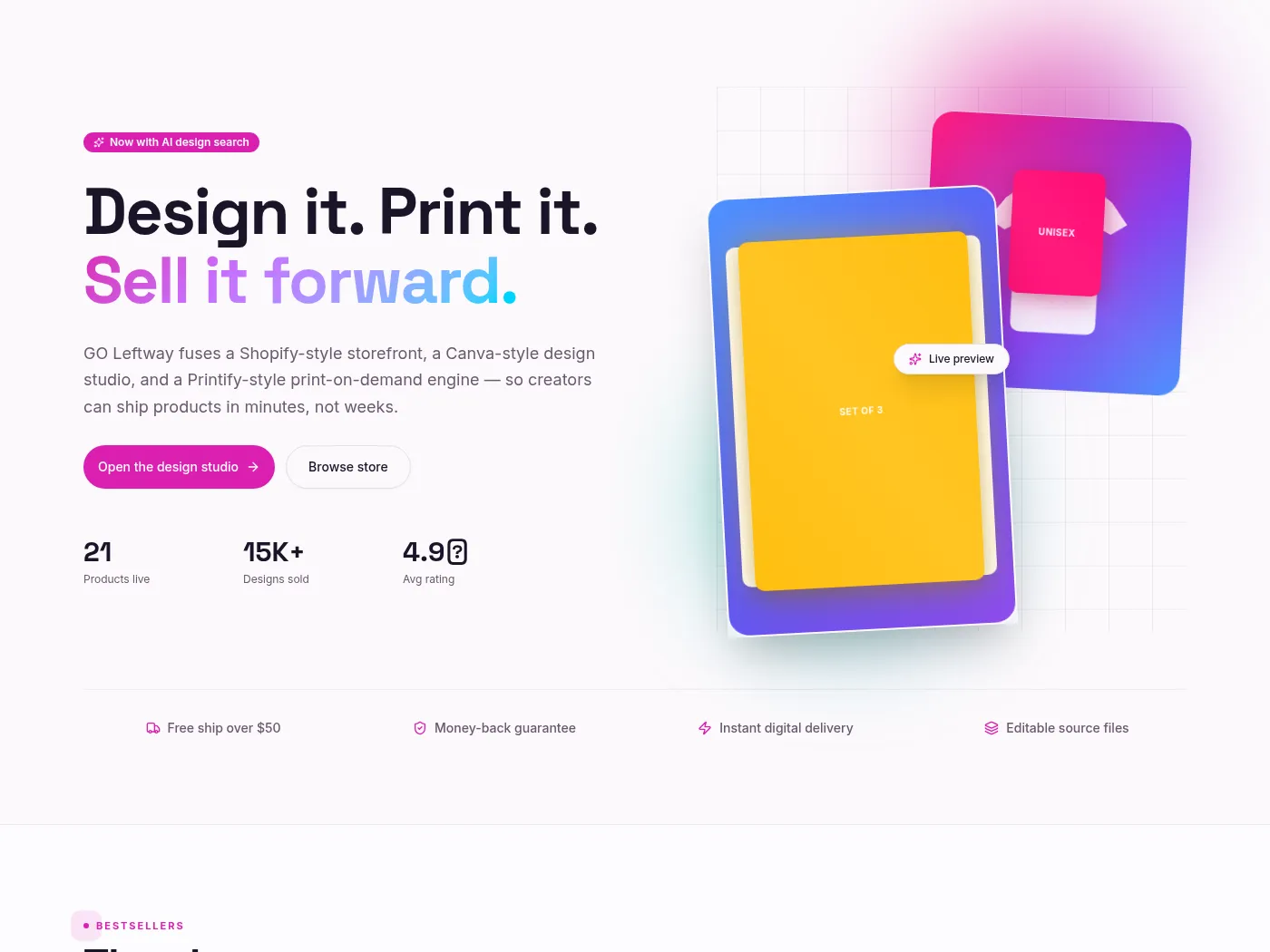 GO Leftway Commerce Platform