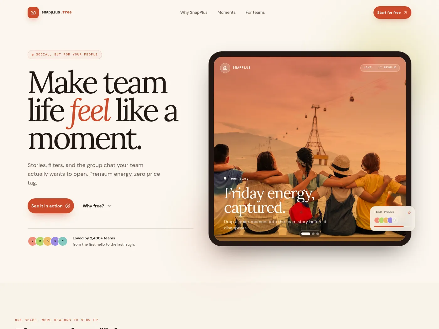 SnapPlus Free Social Hub