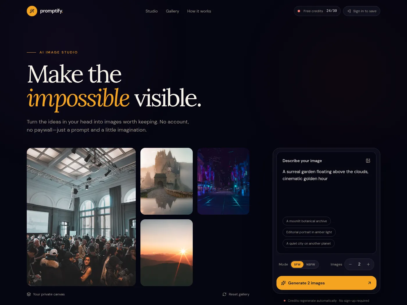 Promptify AI Studio