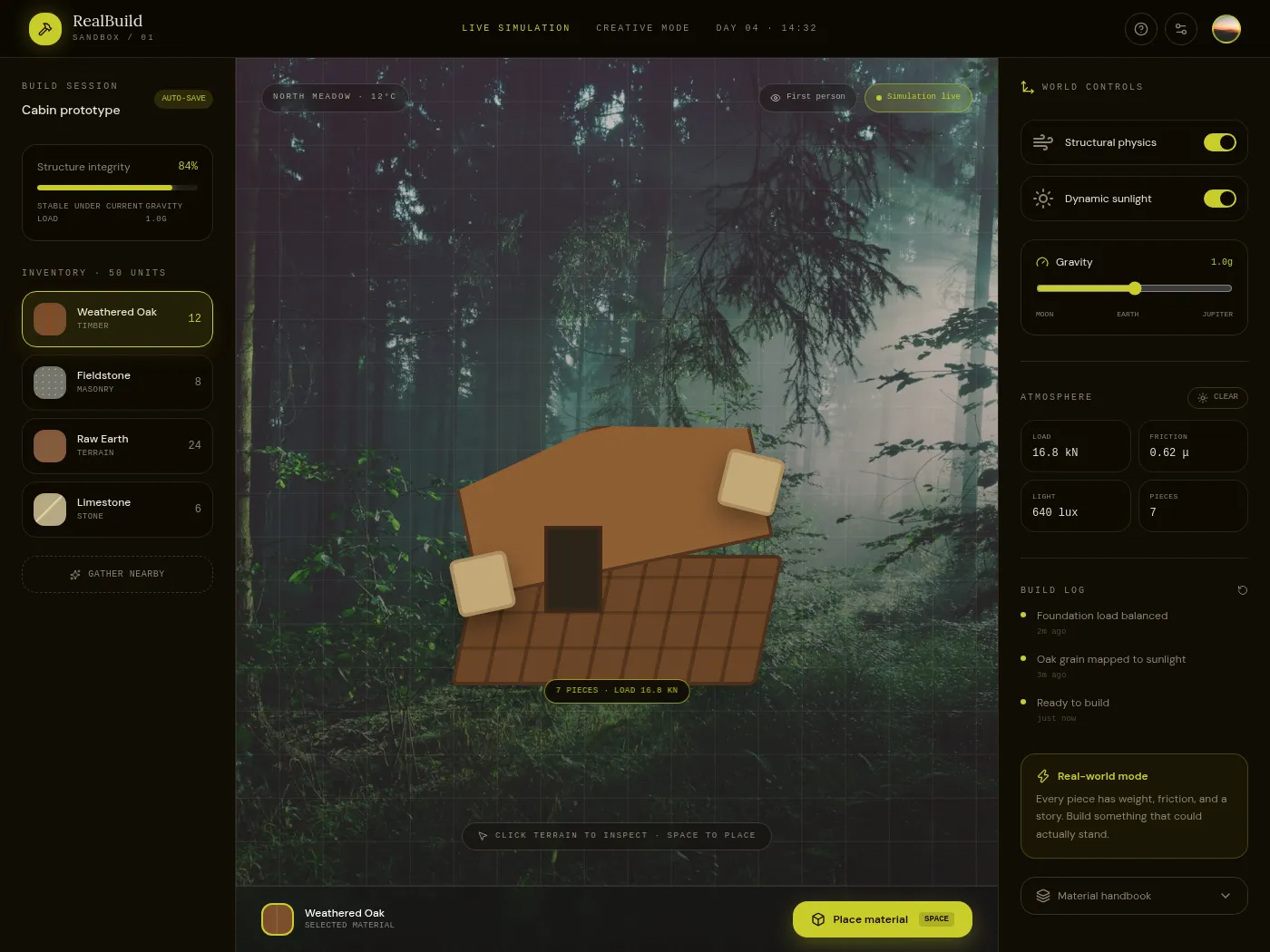 RealBuild Simulator