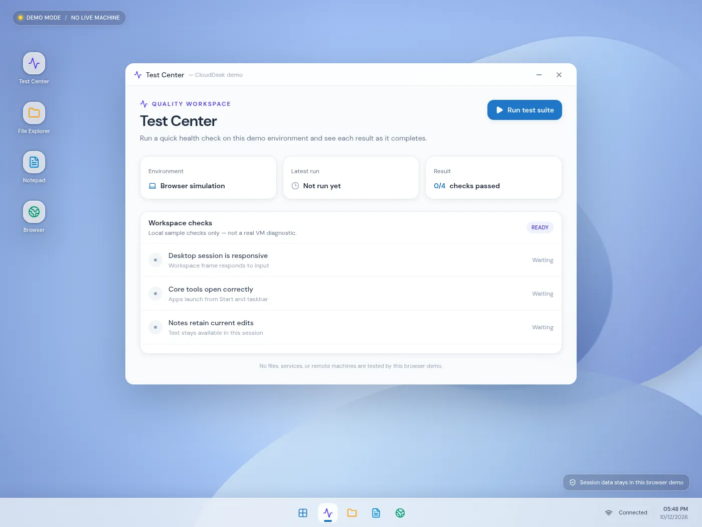 WinVM Cloud Desktop