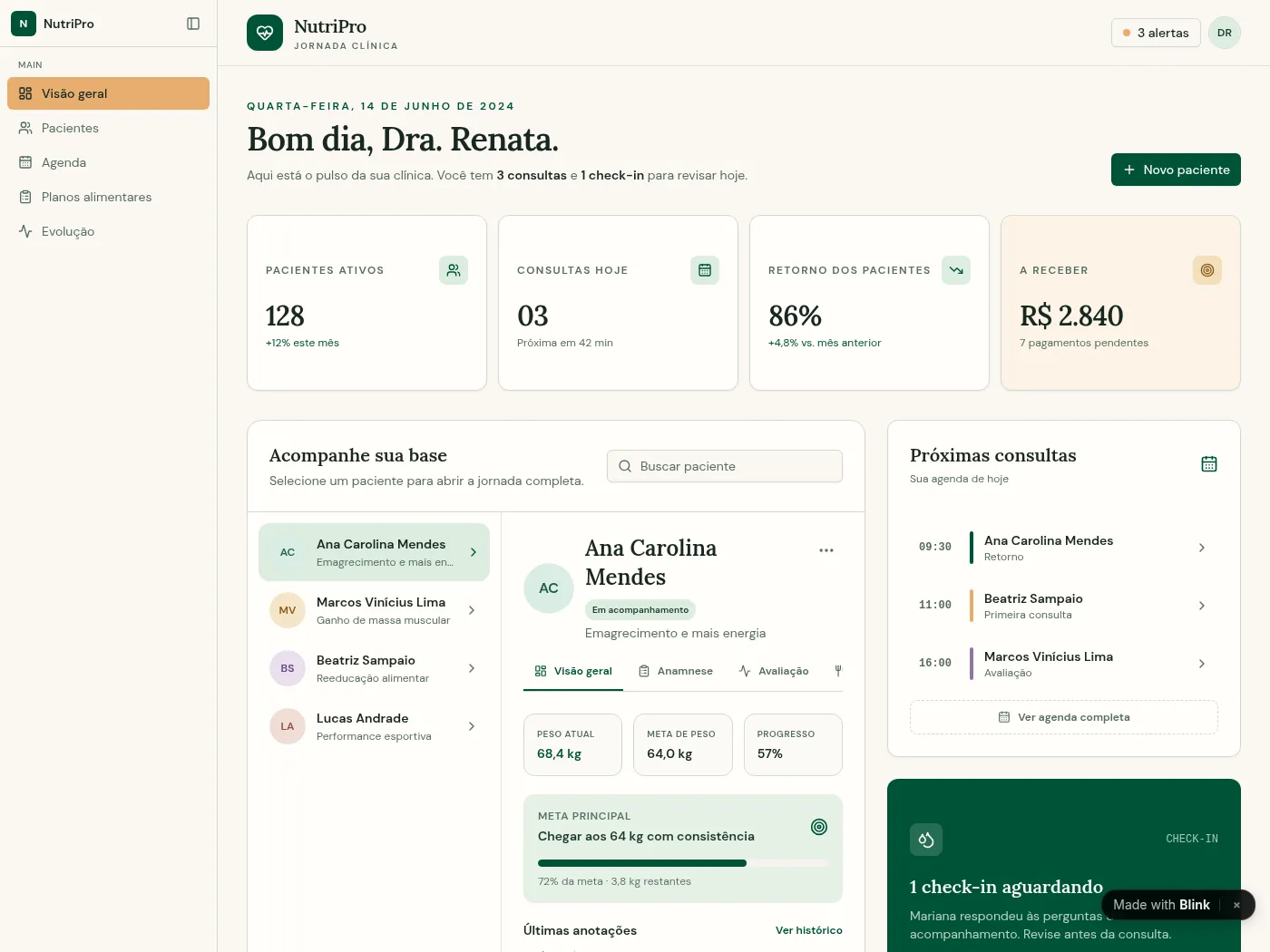 NutriPro SaaS Suite