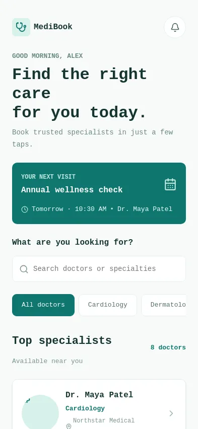 MediBook Mobile