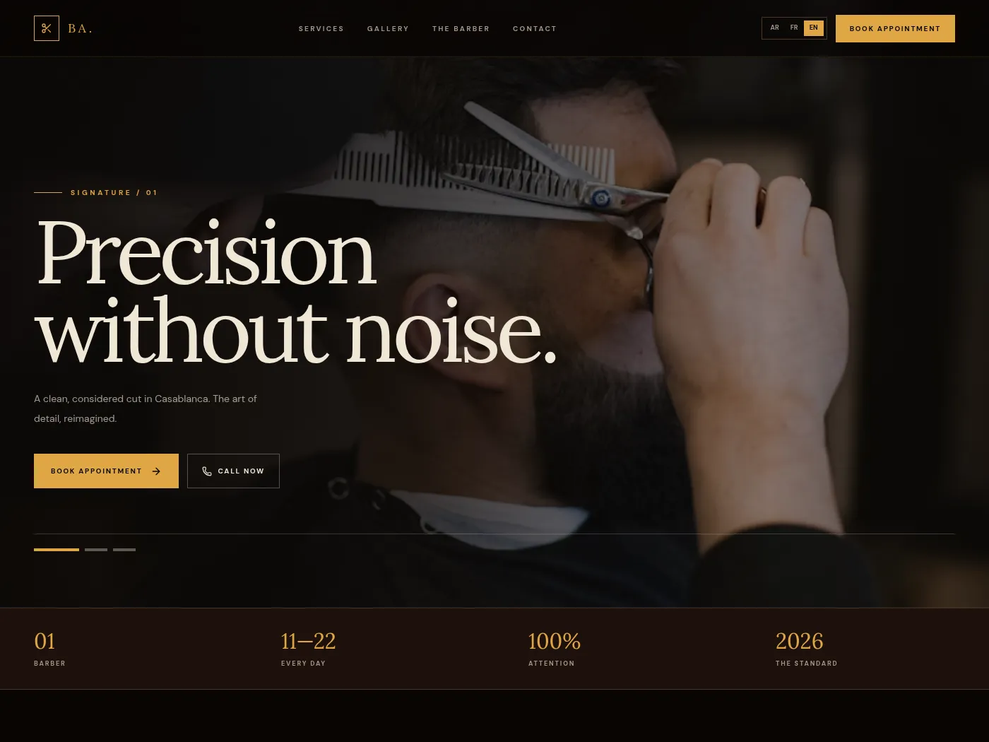 BARBER AYOUB Premium Site
