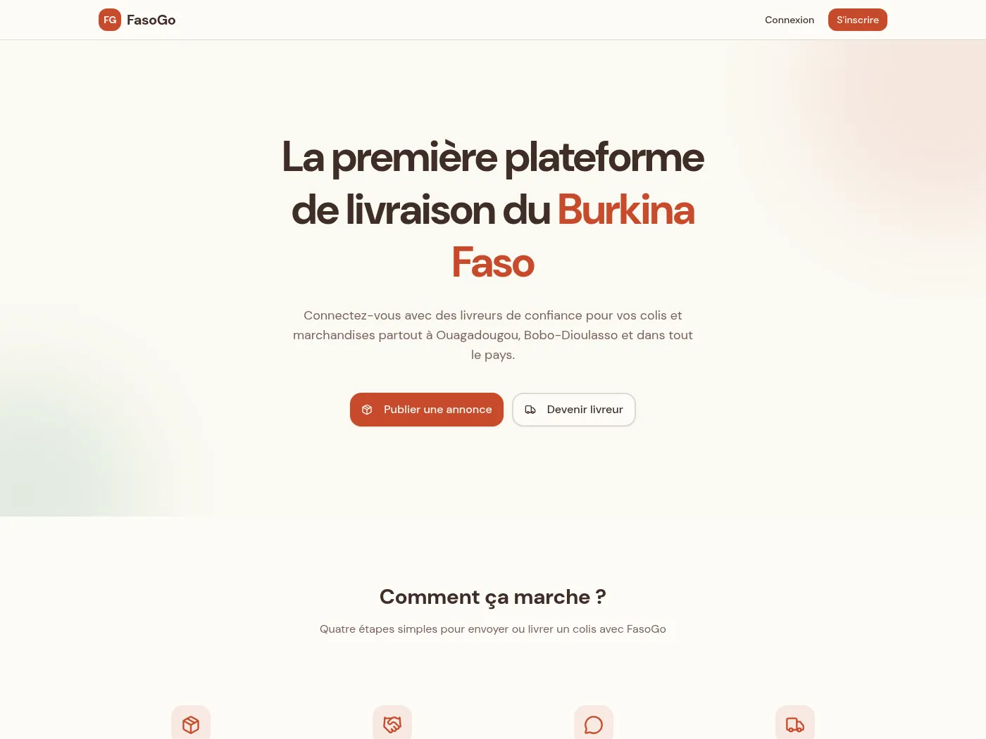 FasoGo Livraison Express