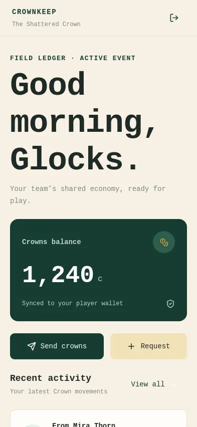 LARP Wallet Mobile