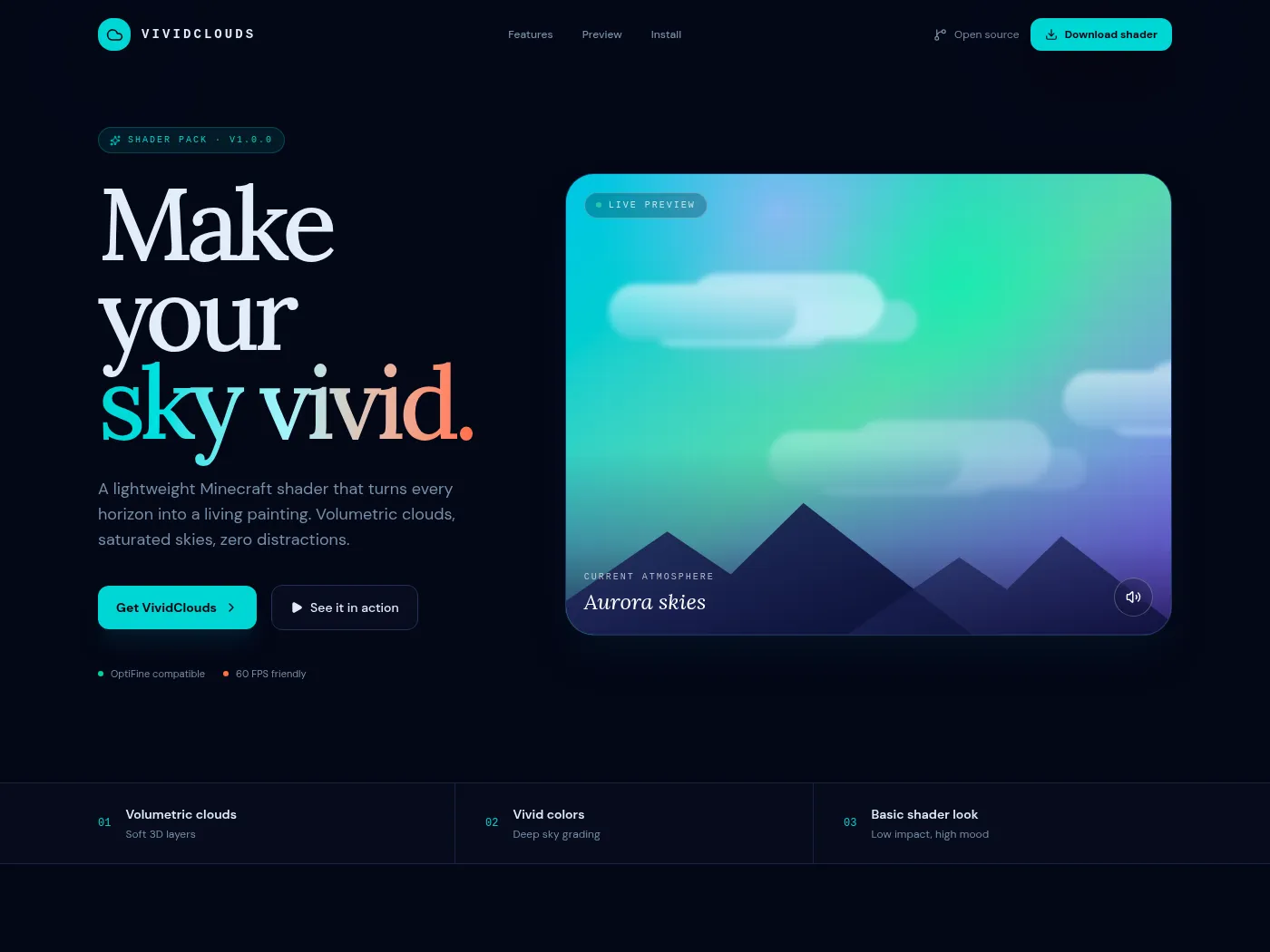 VividClouds Shader