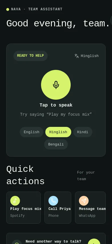 Polylingual AI Assistant