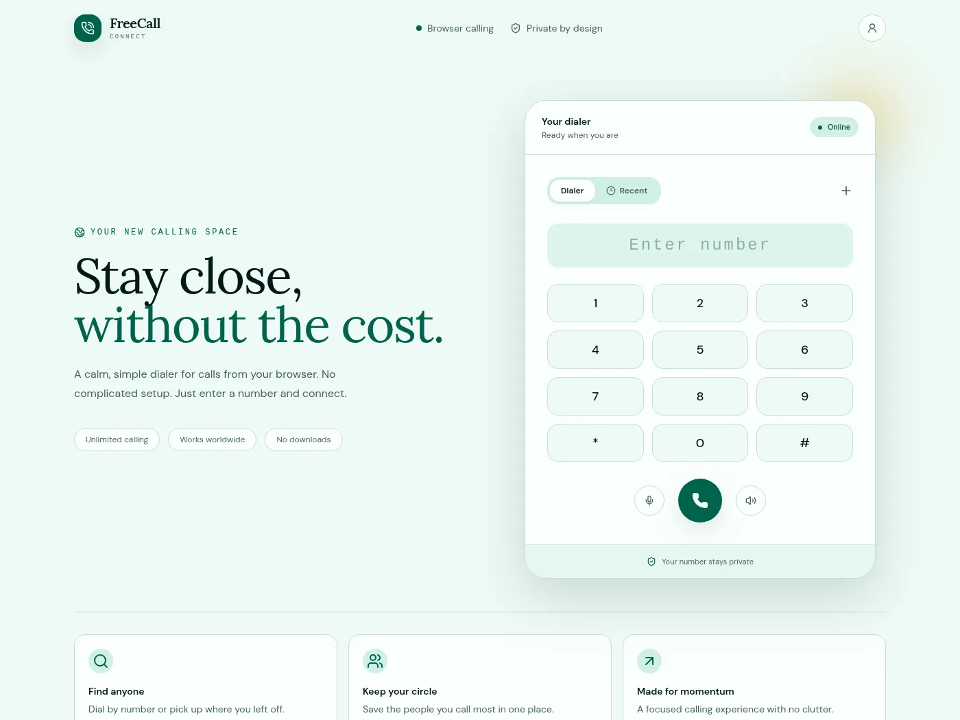 FreeCall Connect
