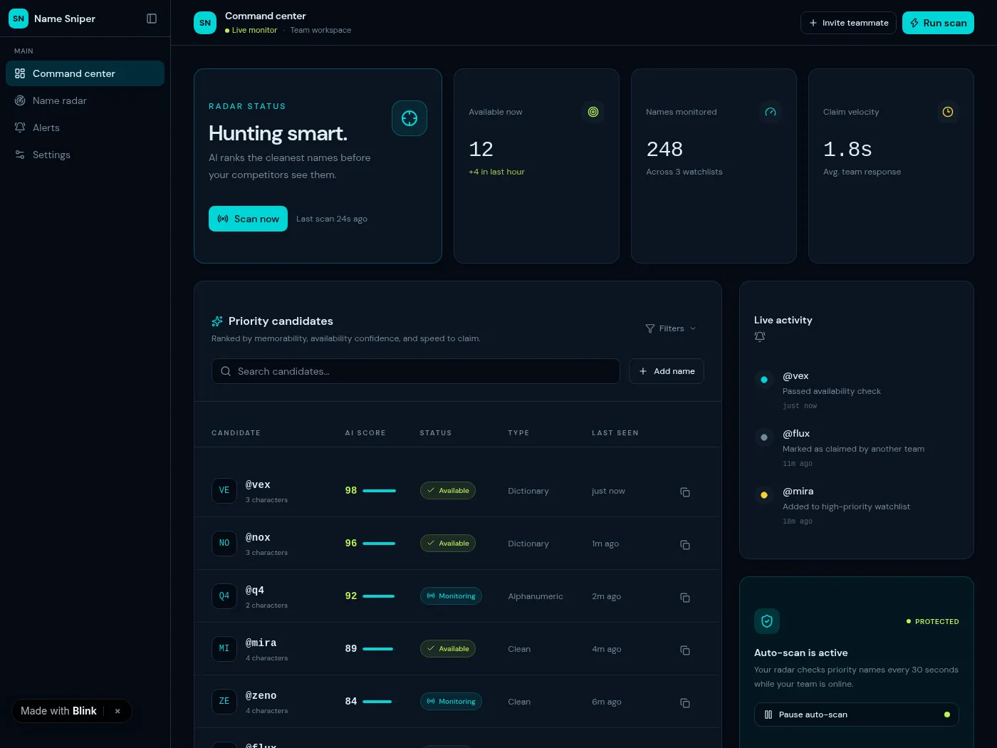 Discord Name Sniper