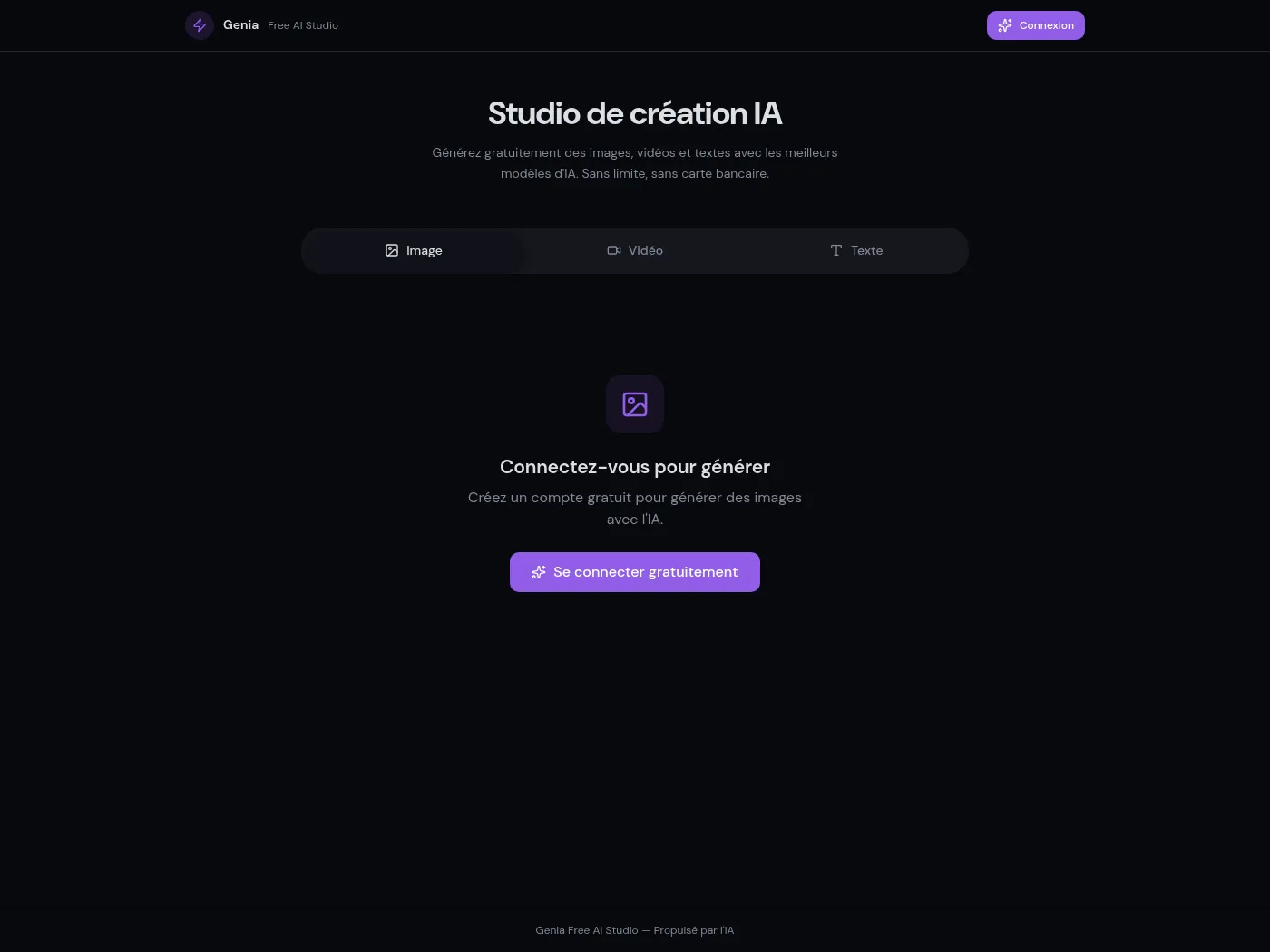 Genia Free AI Studio