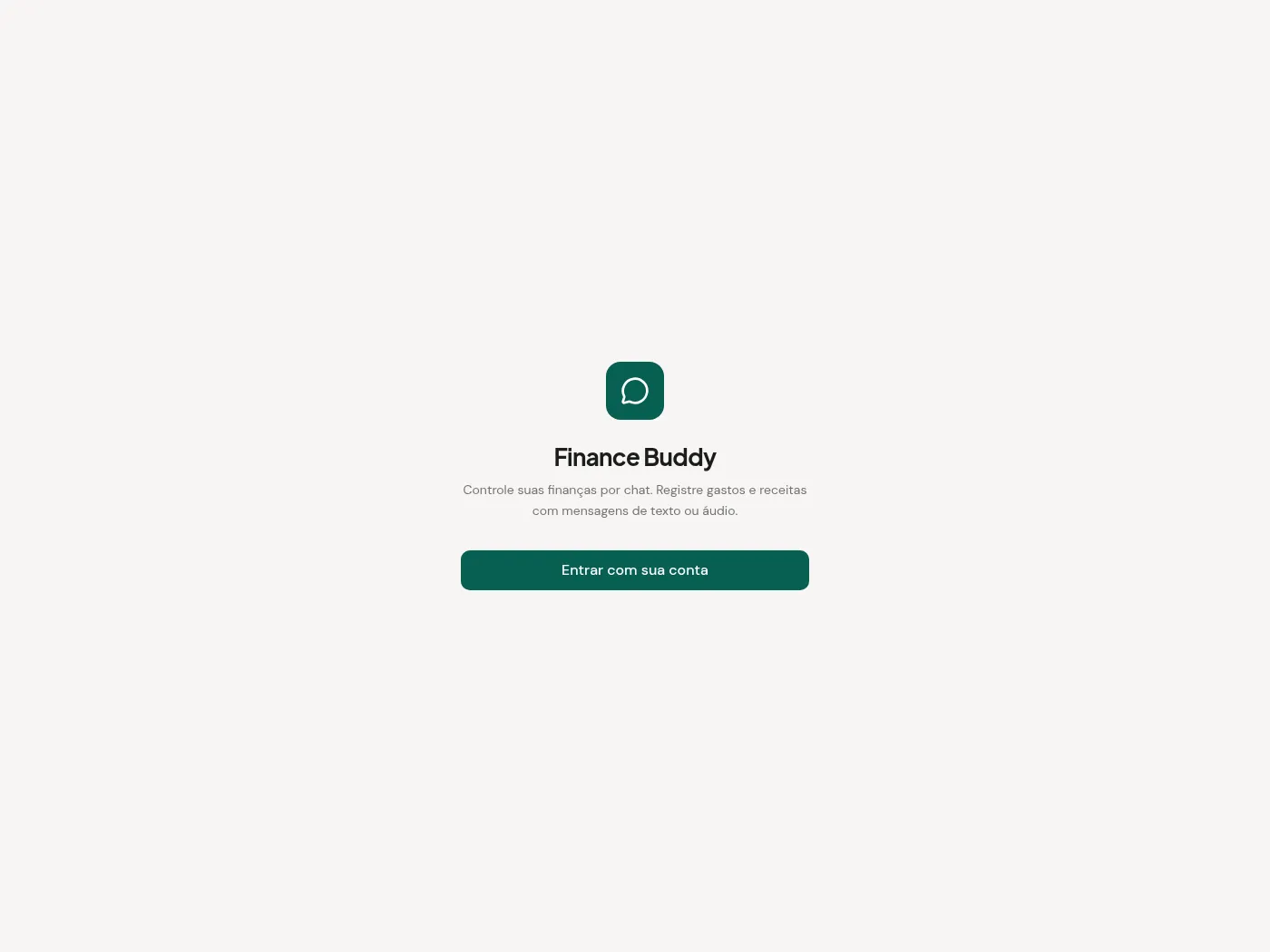 WhatsApp Finance Buddy