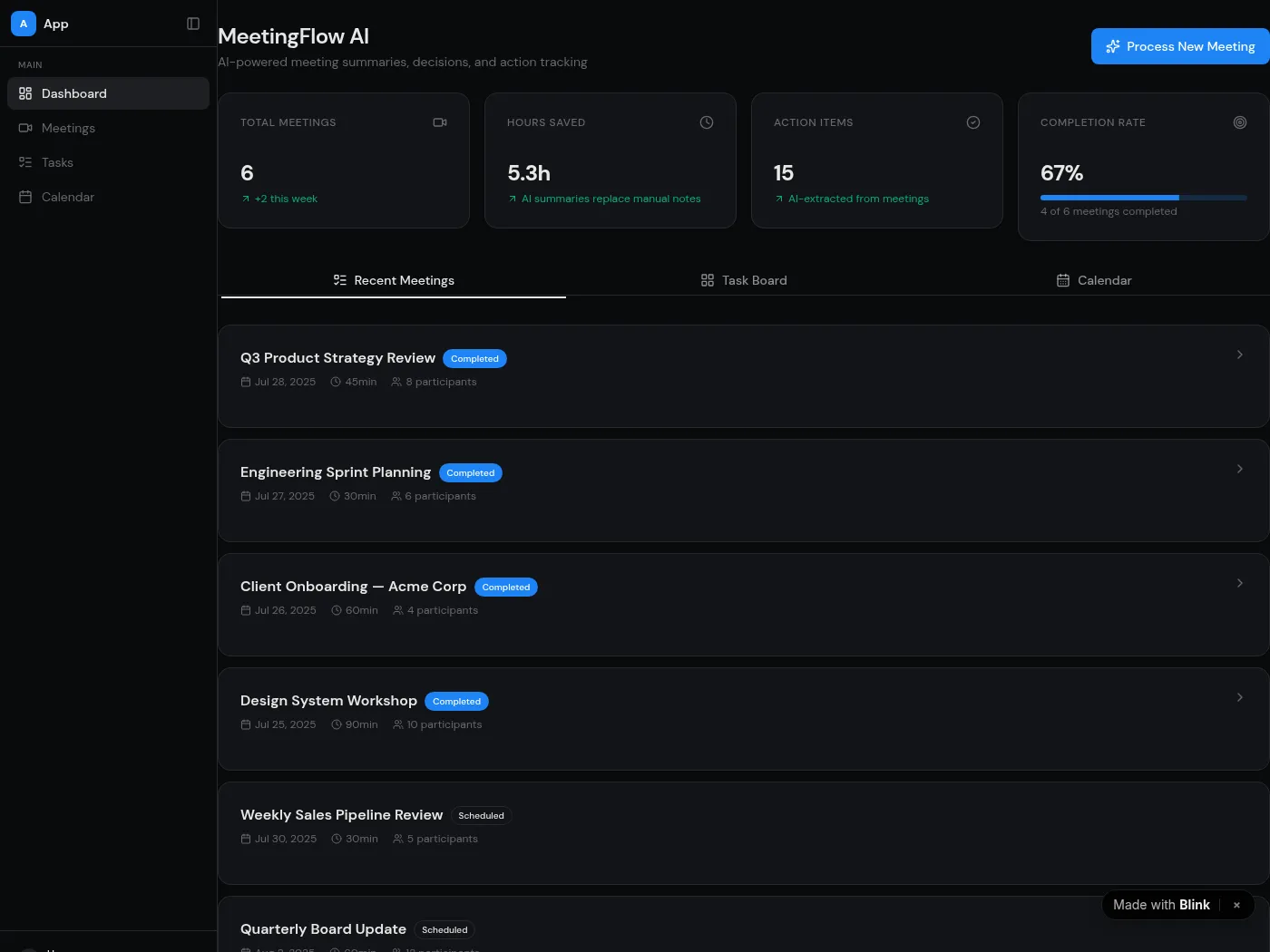 MeetingFlow AI