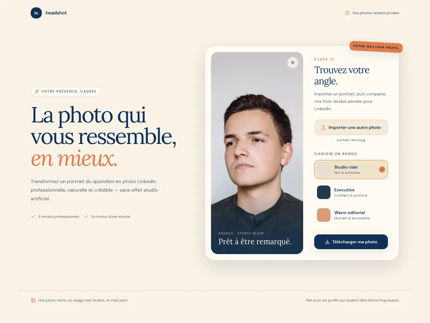 LinkedIn Pro Photo App