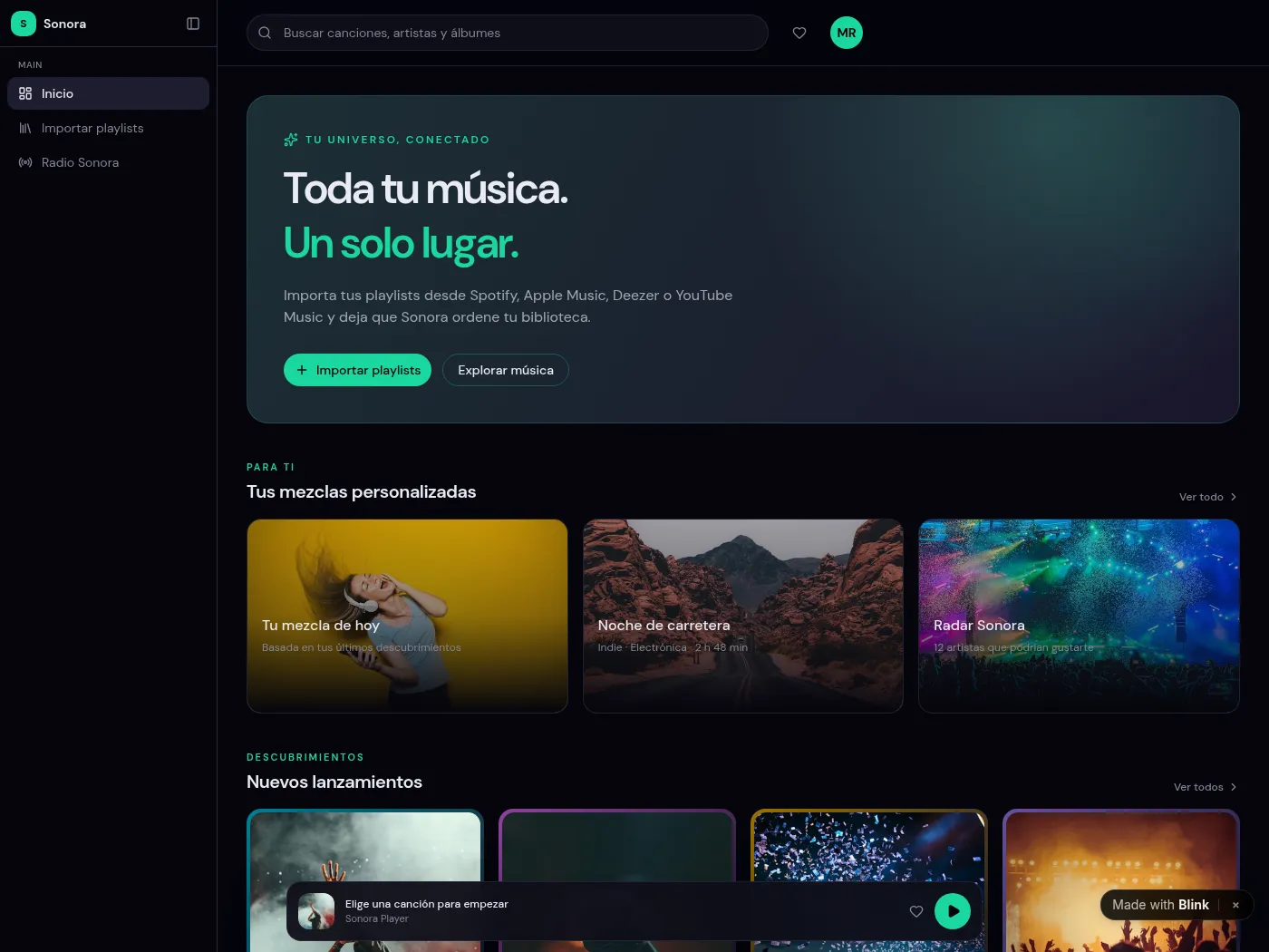 Sonora Music Universe