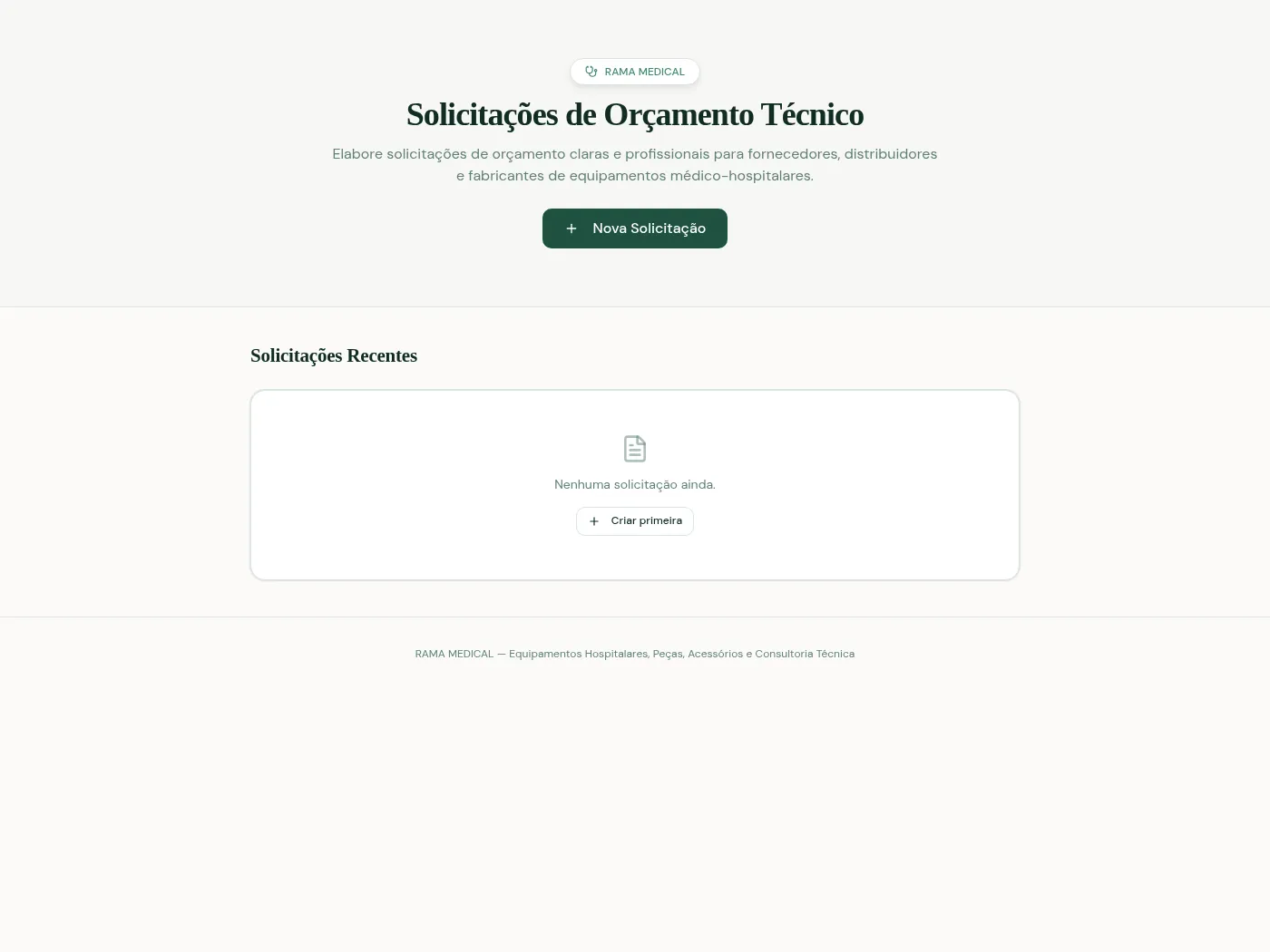 Orçamento Médico Pro