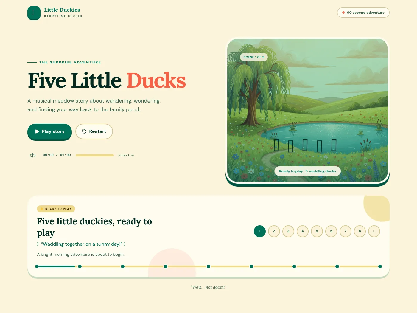 Five Little Ducks Adventure