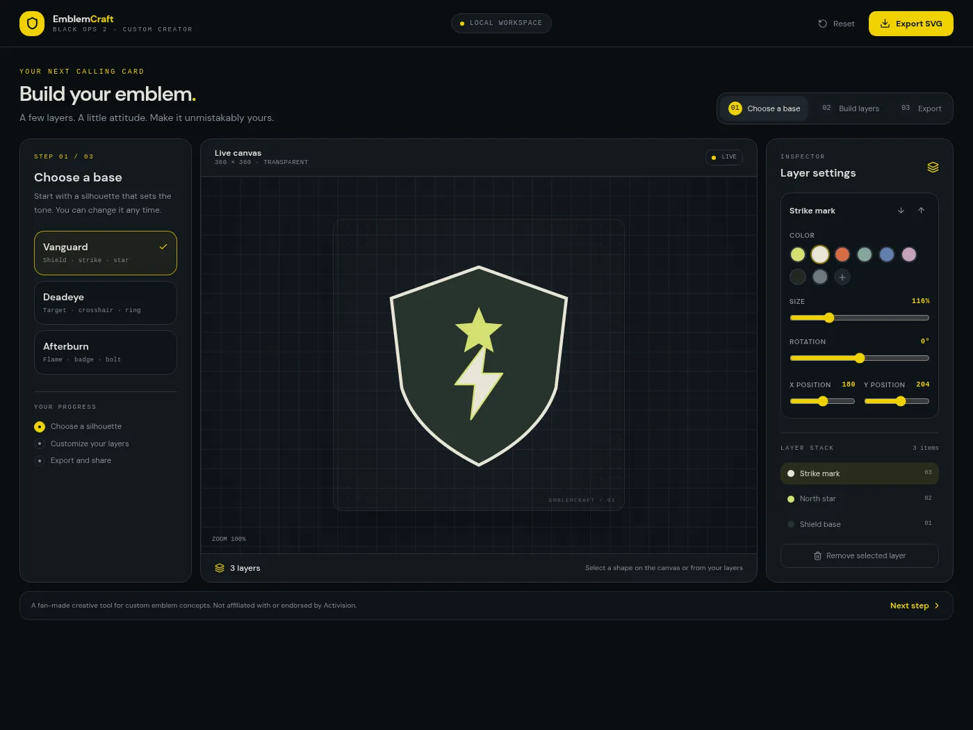 EmblemCraft Editor