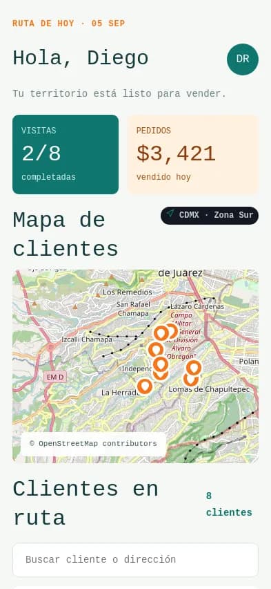RutaVentas Móvil