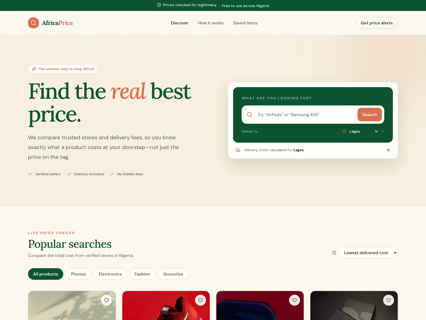 Africa Price Finder