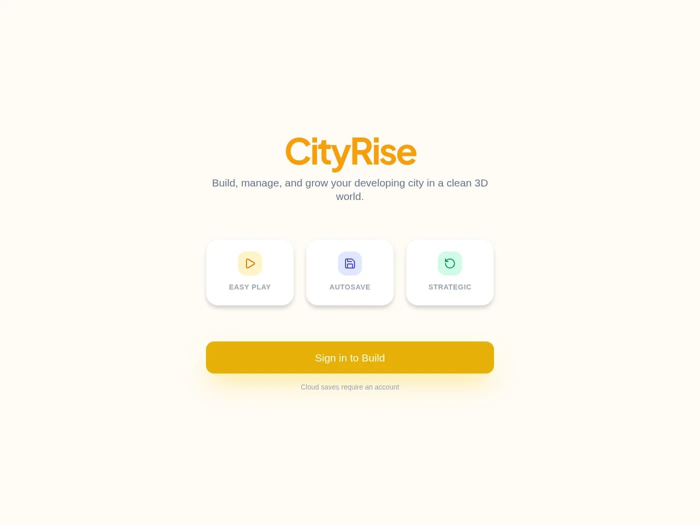 CityRise 3D Builder