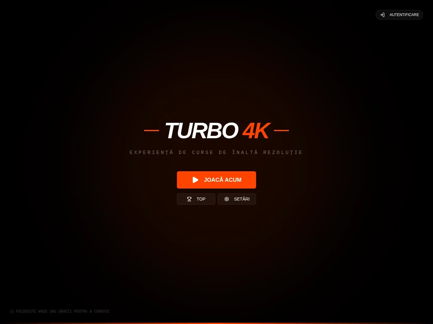 4K Car Racing Game