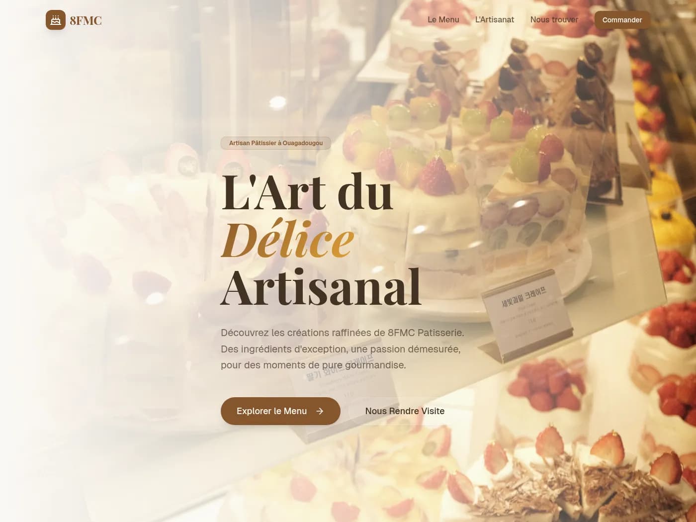 8FMC Patisserie Web