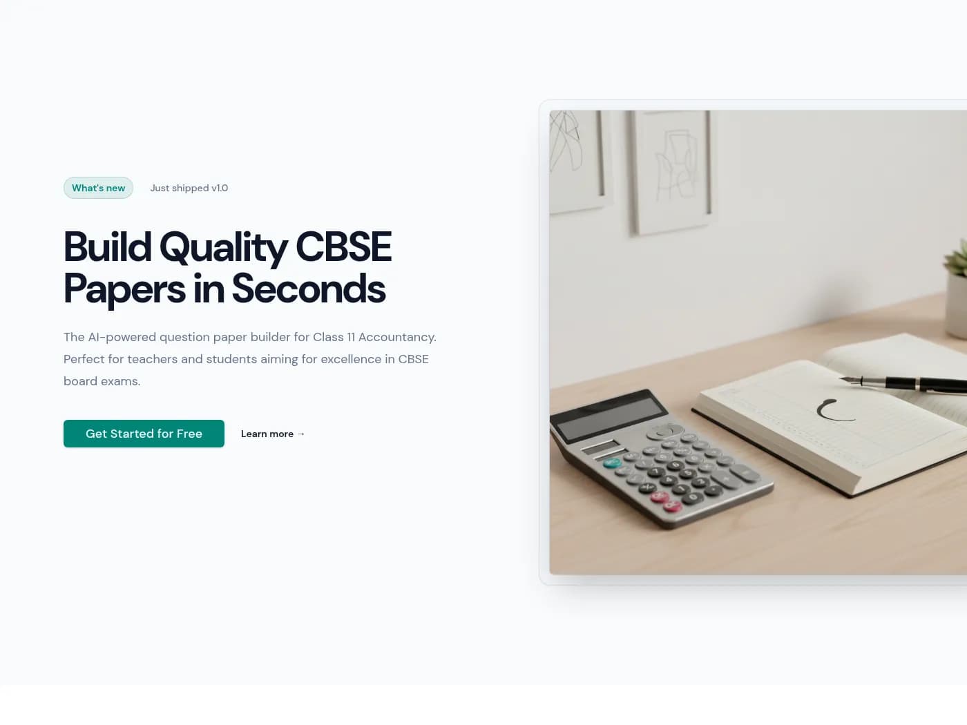 CBSE Accountancy Paper Builder
