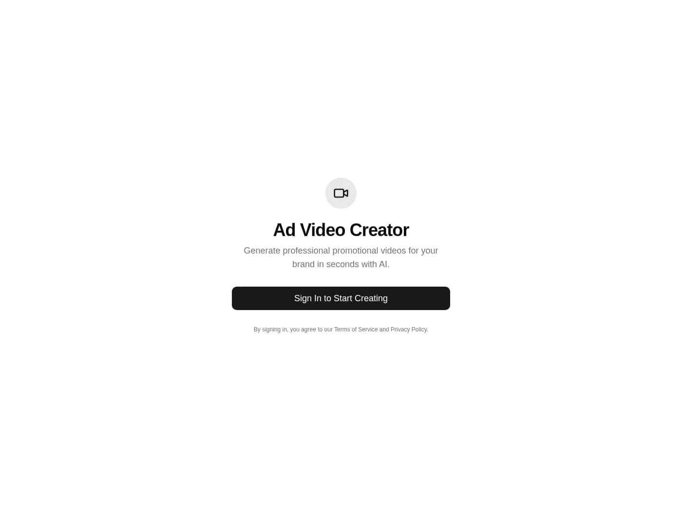 Ad Video Creator