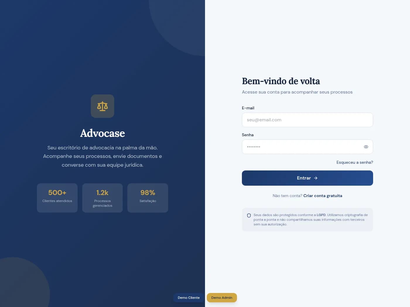 Advocase | Legal CRM Suite