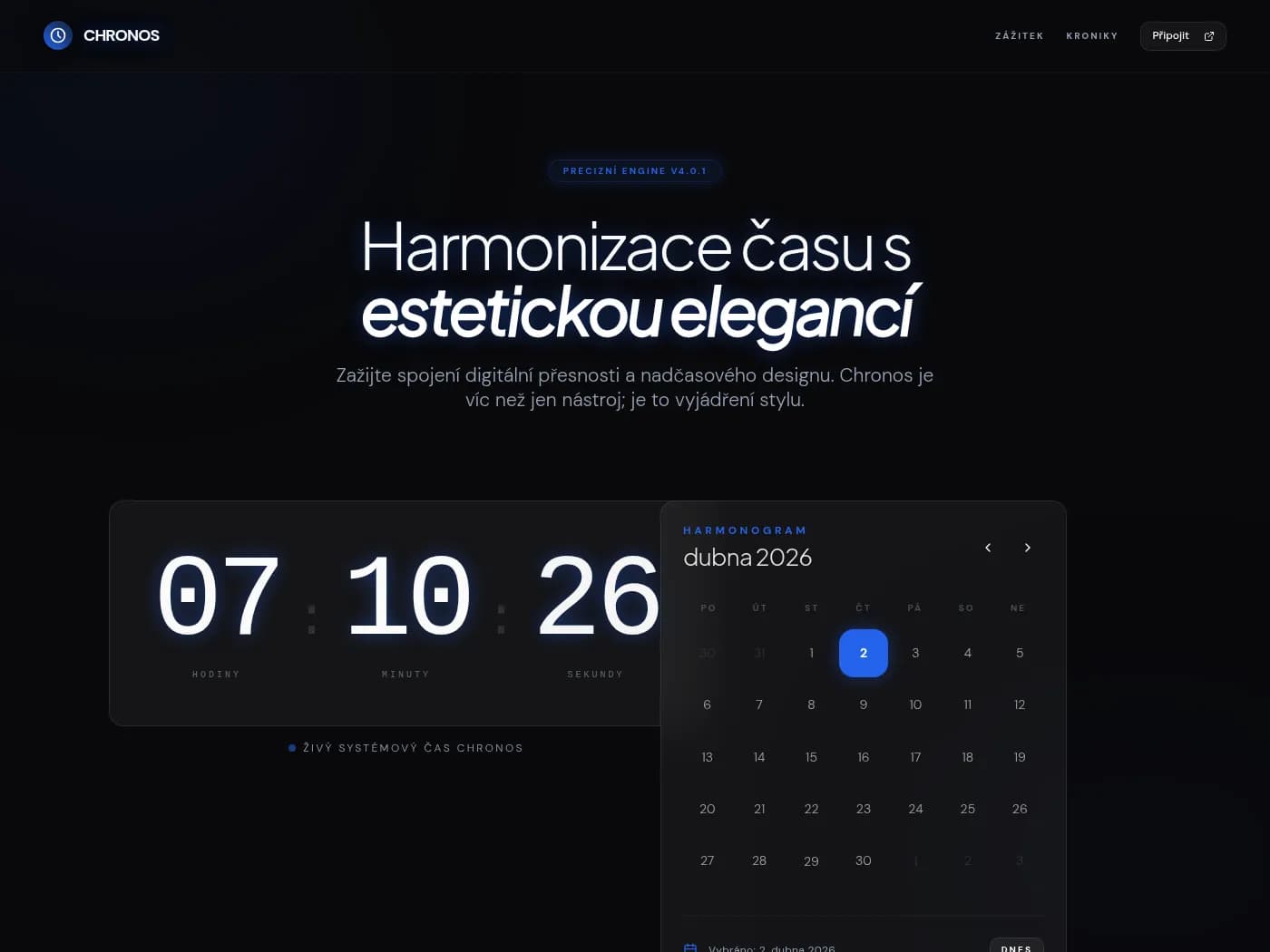 Aesthetic Calendar Watch