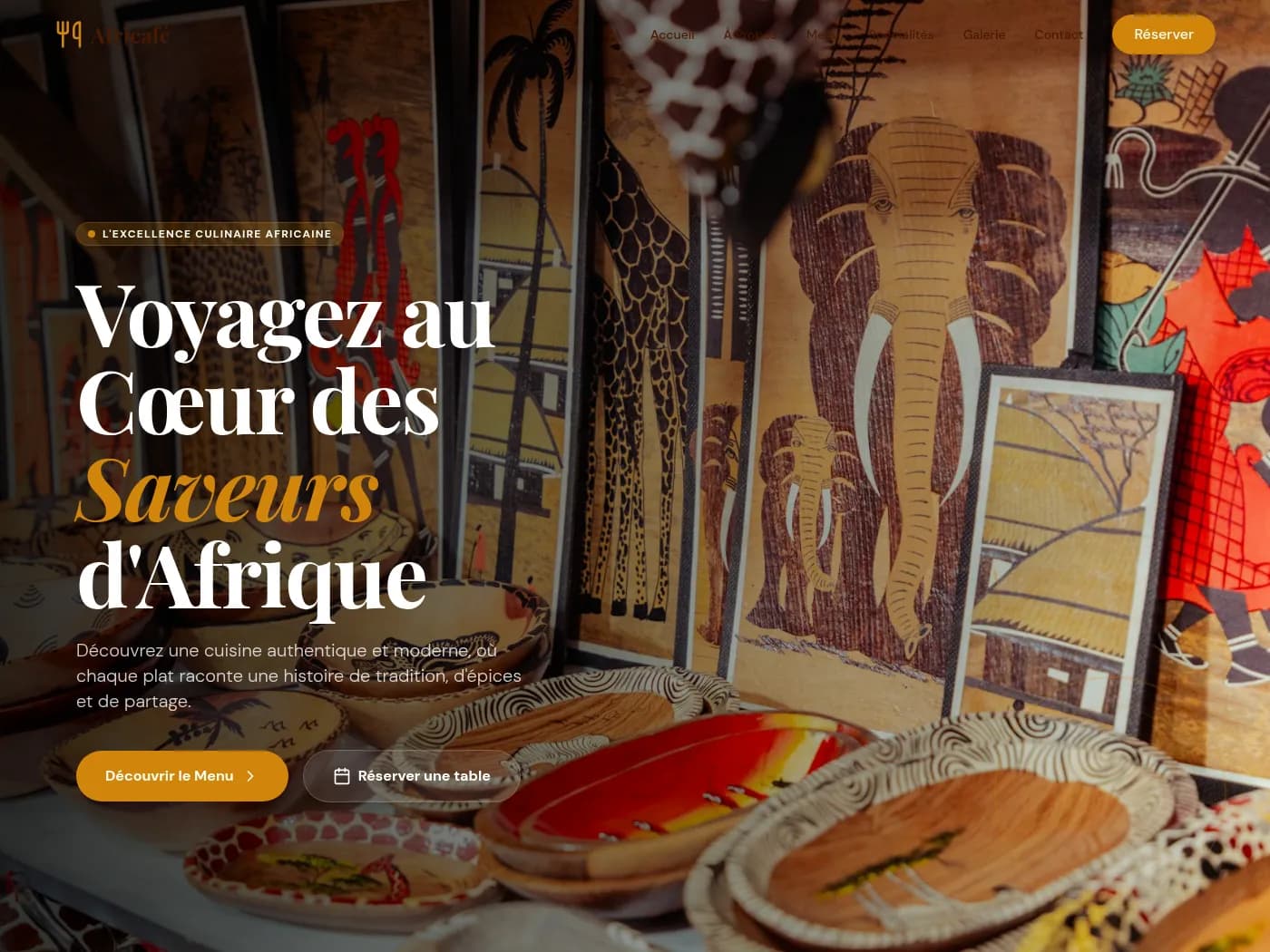 Africafé Web Experience