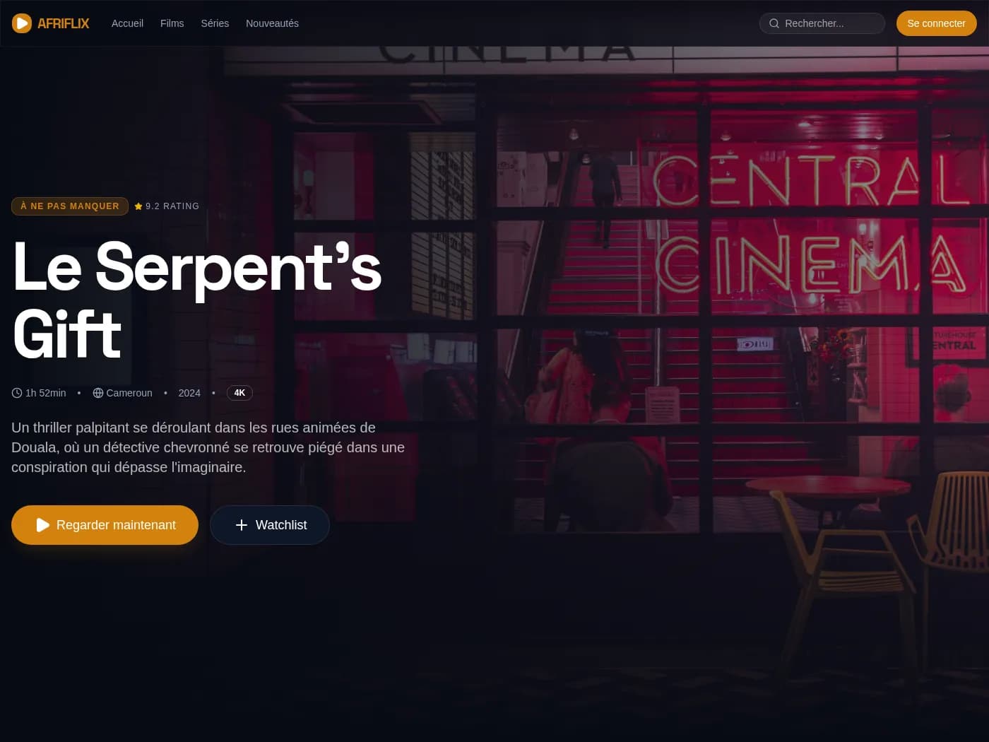 AfriFlix Streaming Platform