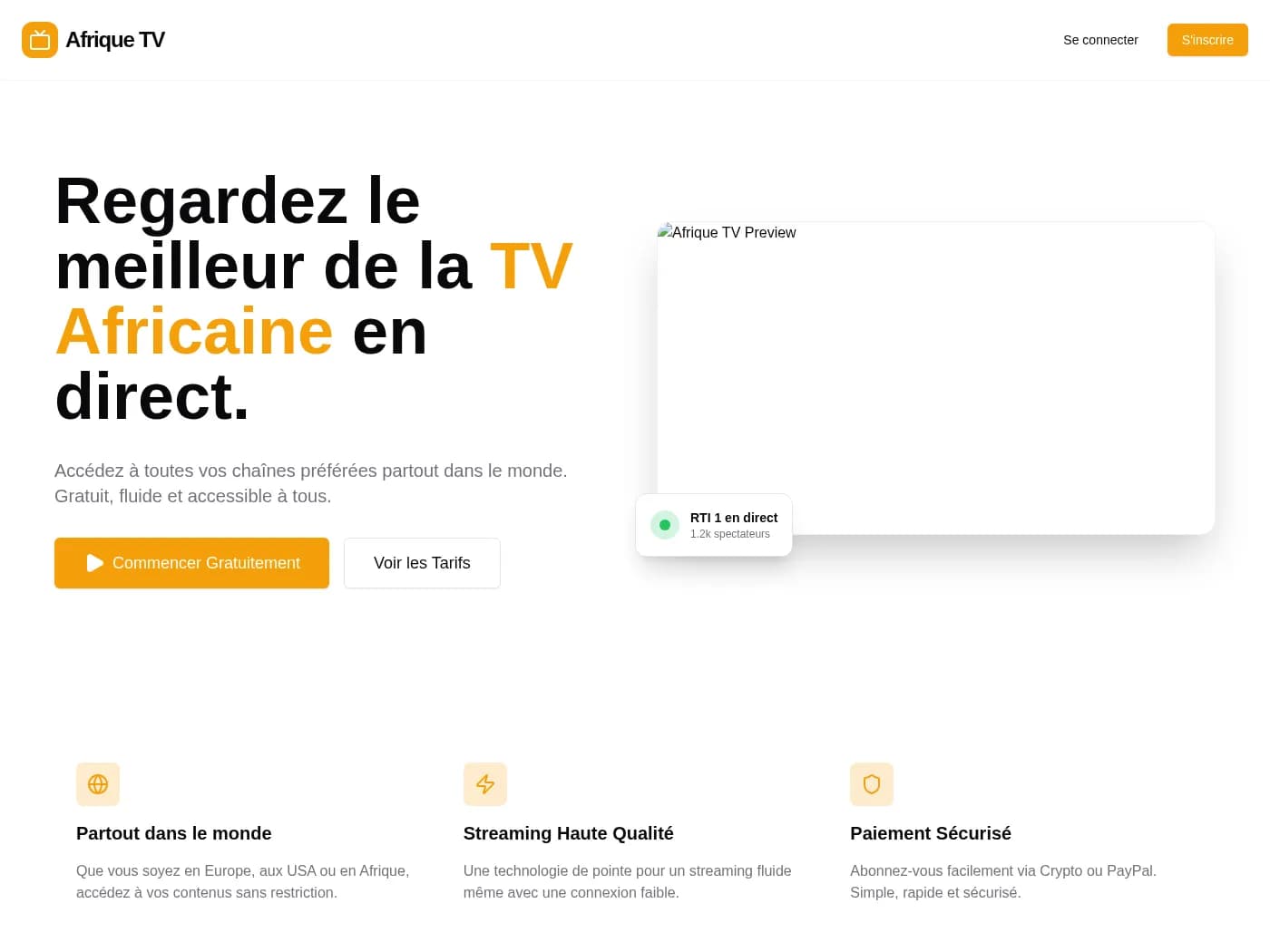Afrique TV Streaming