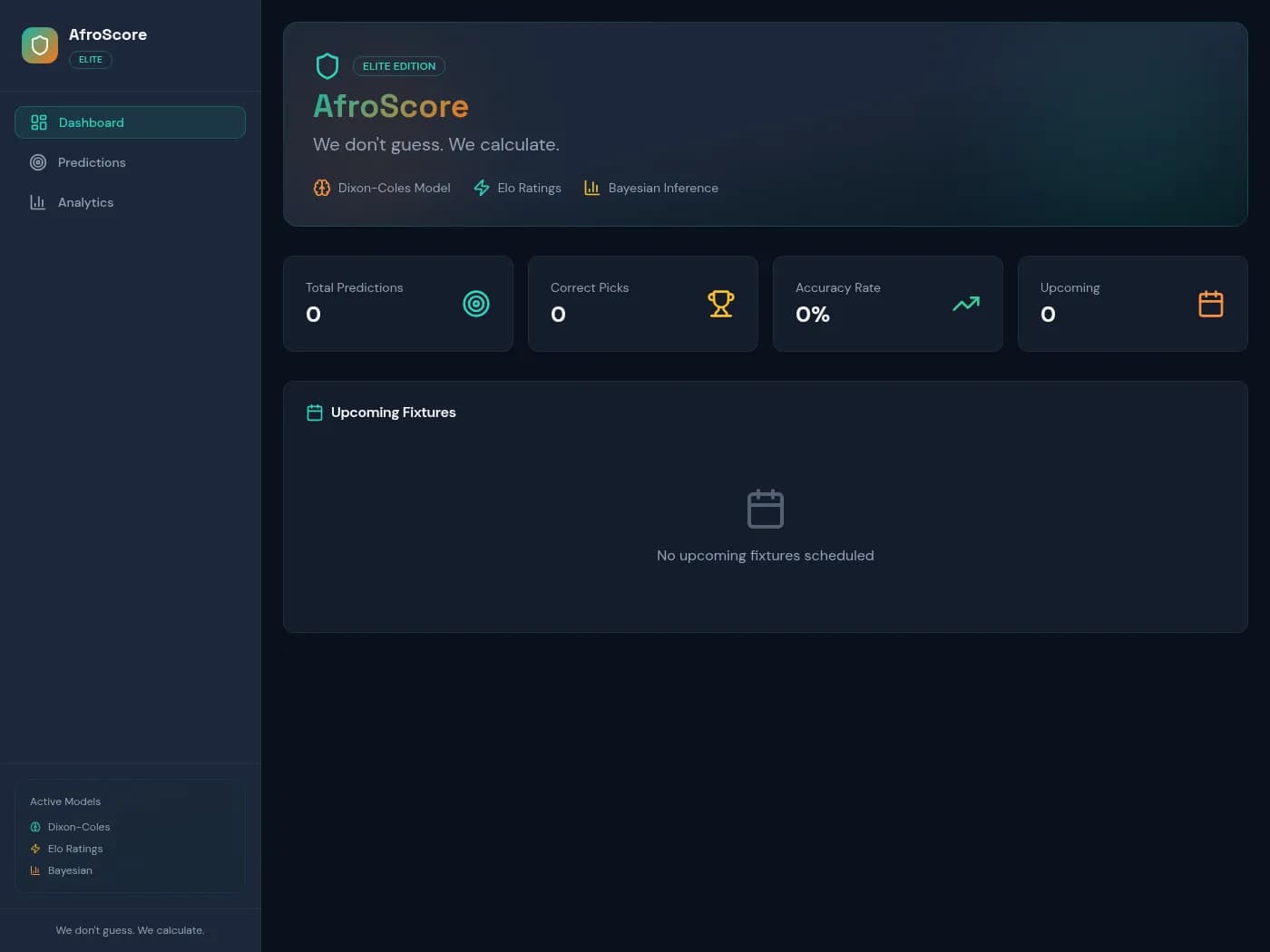 AfroScore Elite Platform