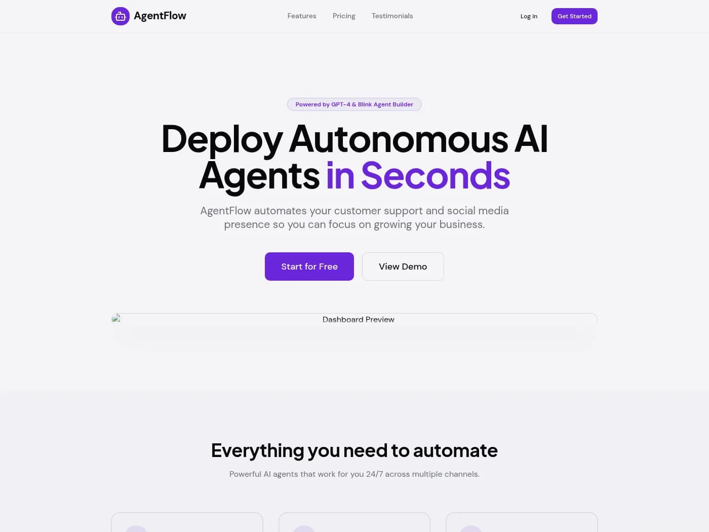 AgentFlow AI SaaS