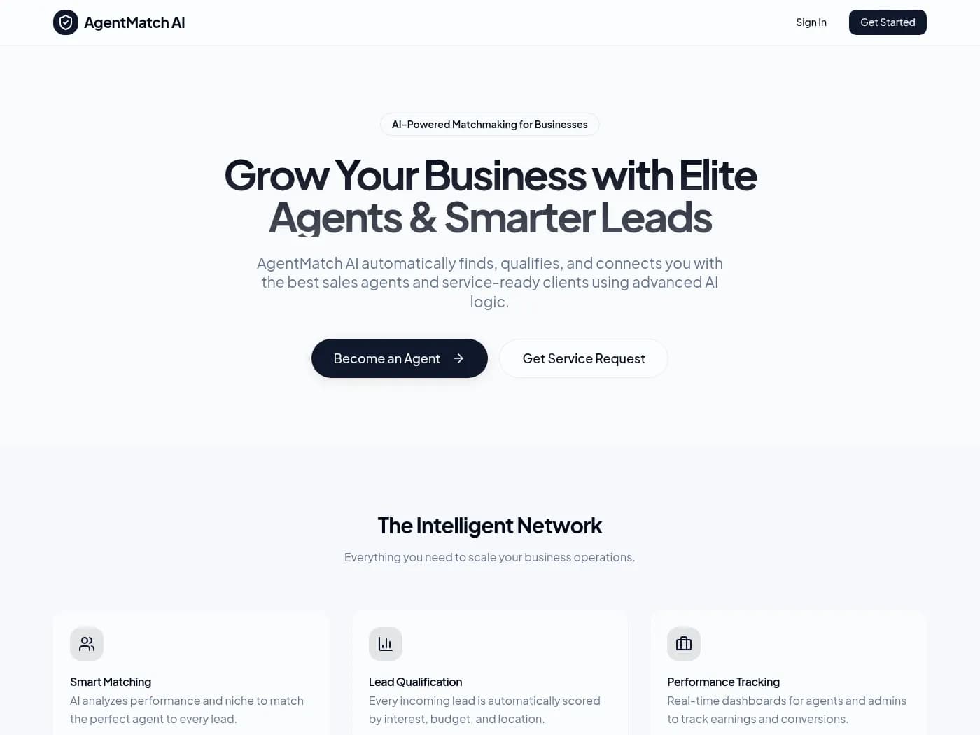 AgentMatch AI Platform