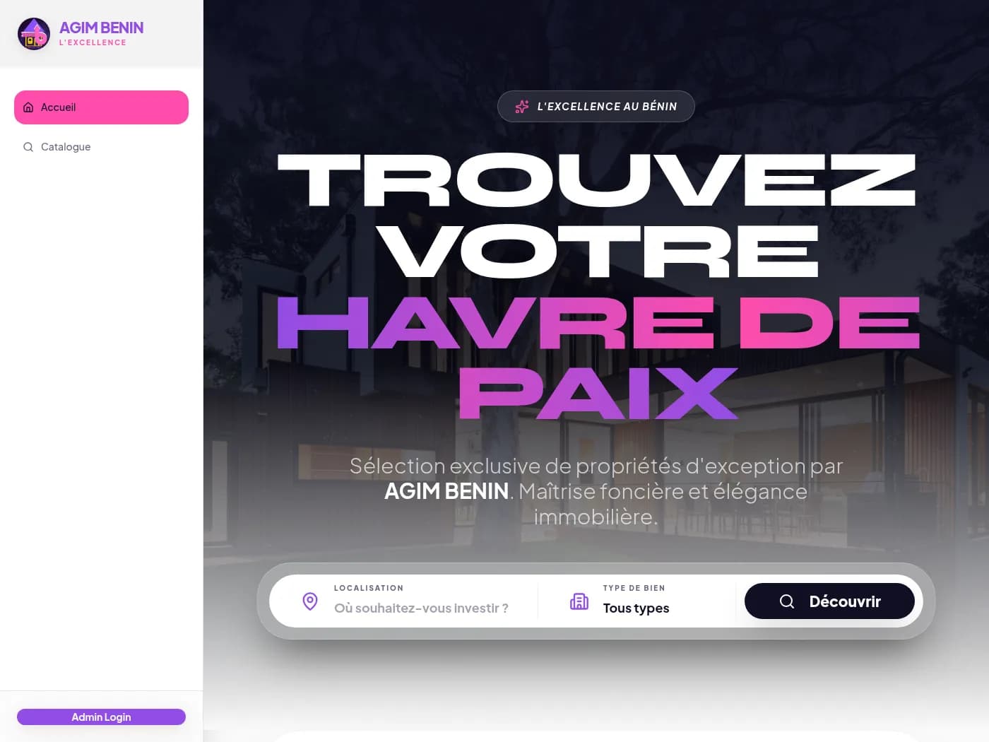 AGIM-Benin Immobilier