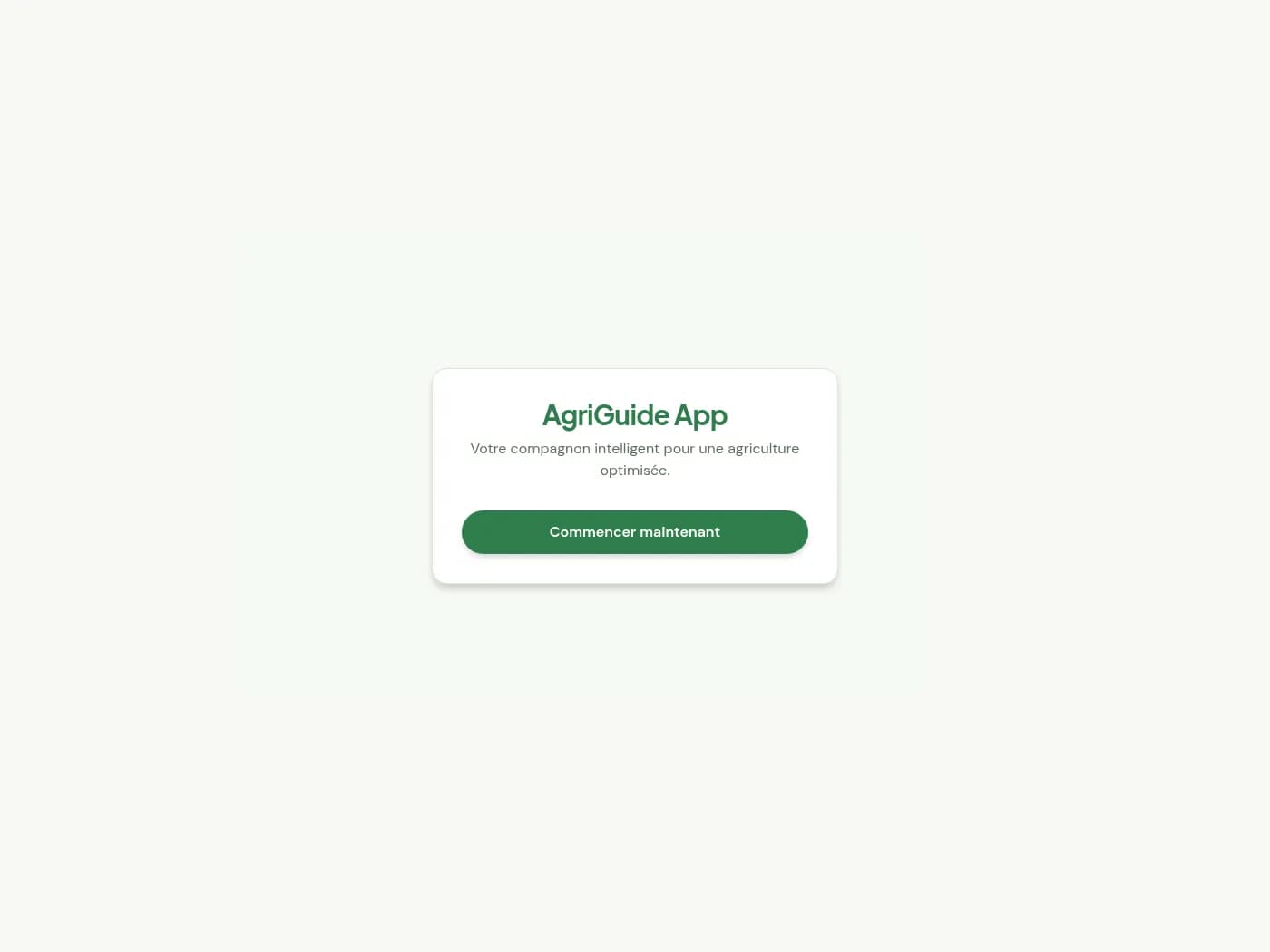 AgriGuide App