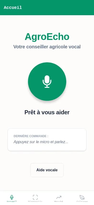AgroEcho Voice Assistant