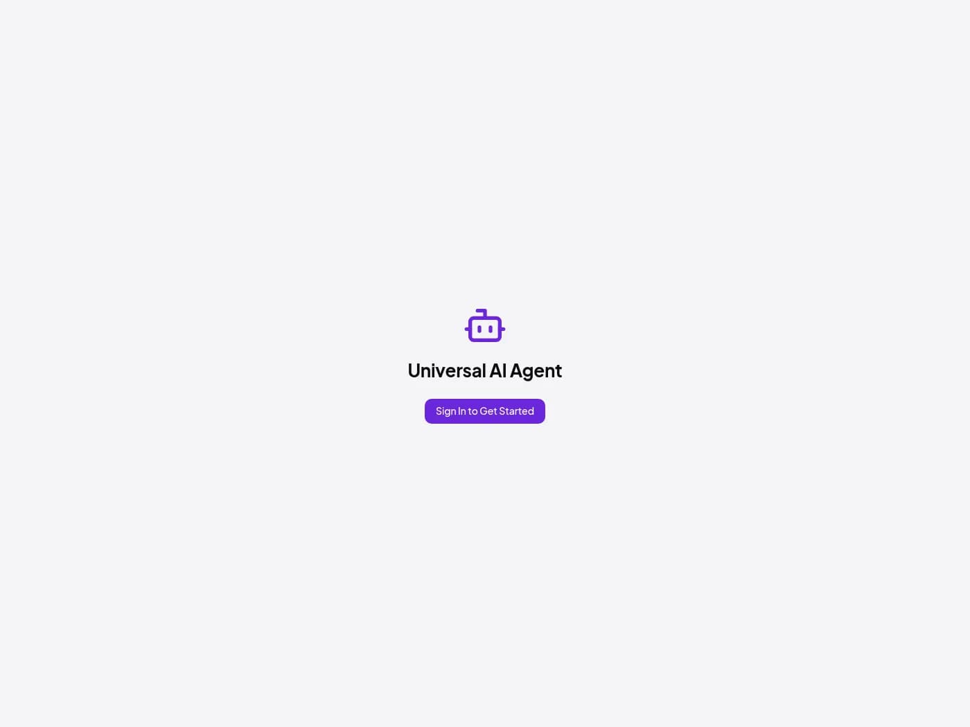 Universal AI Agent
