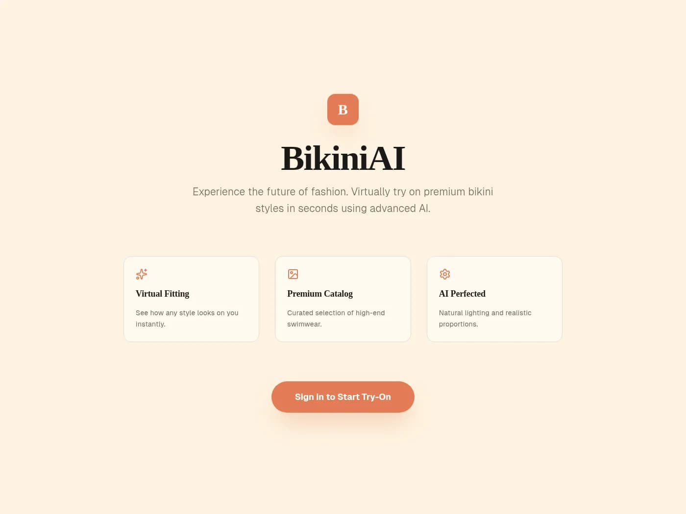 AI Bikini Try-On