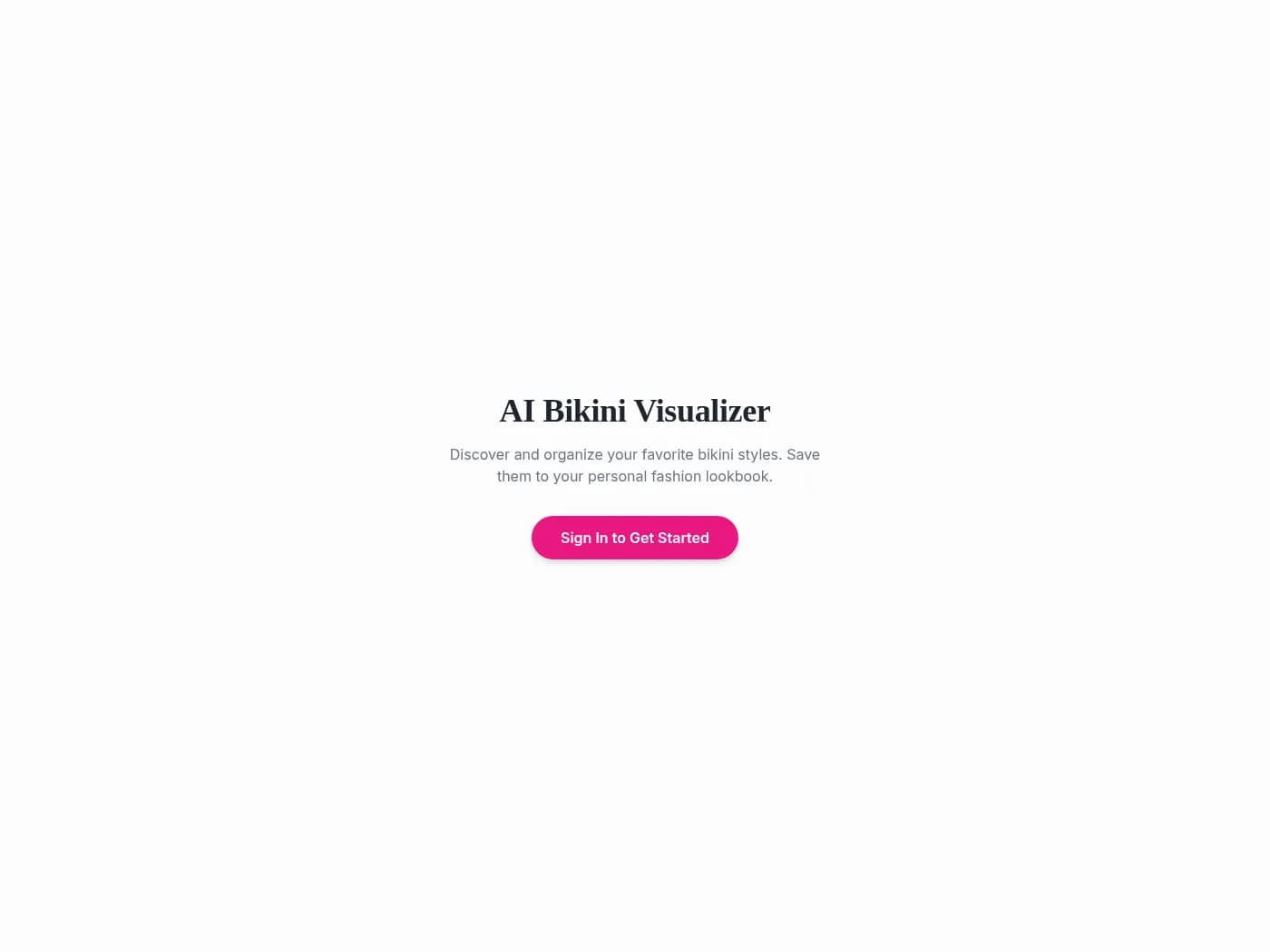 AI Bikini Visualizer