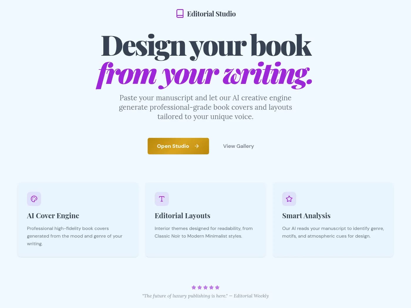 AI Book Designer