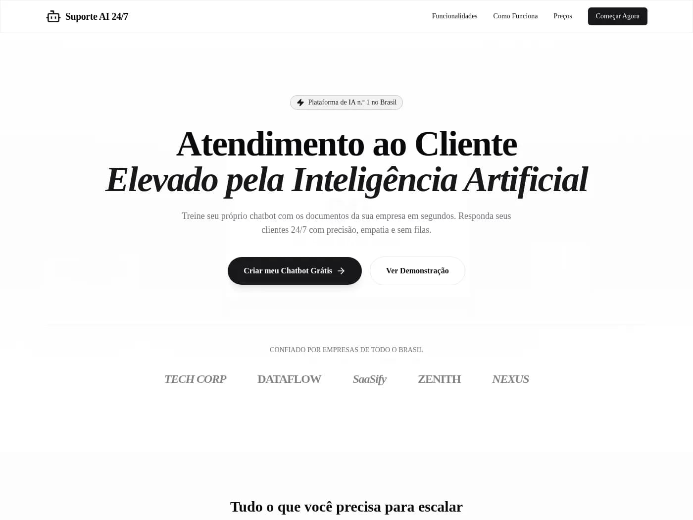 Suporte AI 24/7
