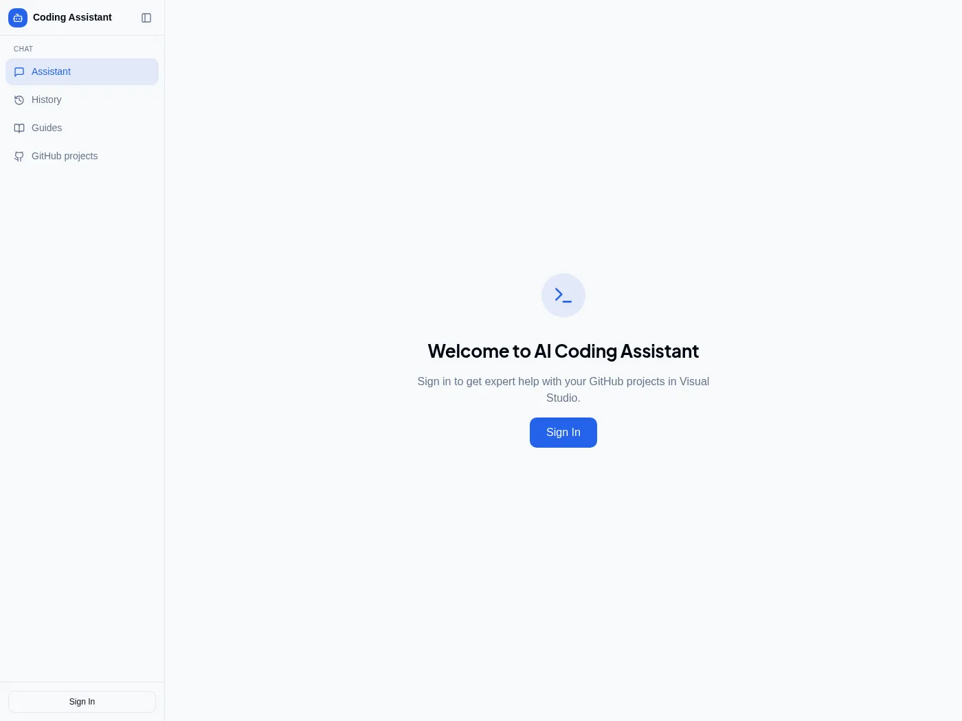 AI Coding Assistant