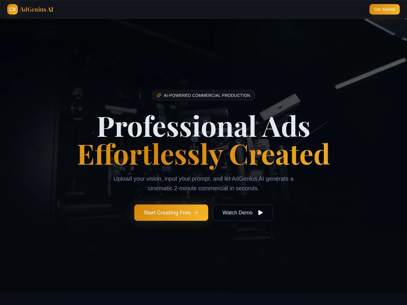 AI Commercial Creator