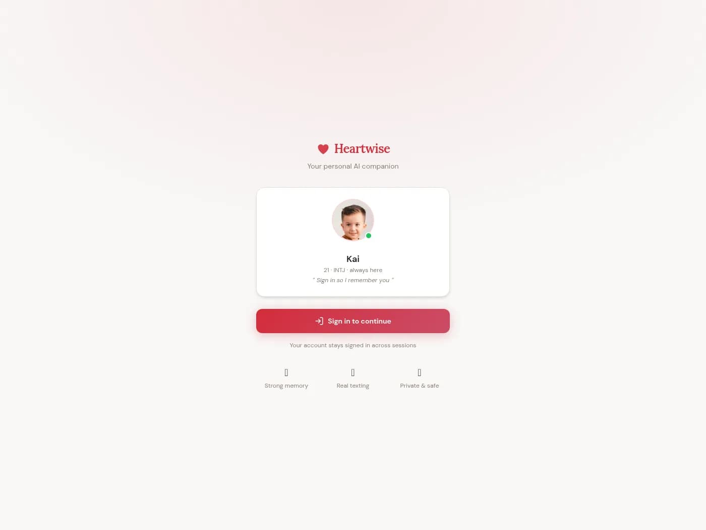 Heartwise AI Companion